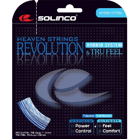 Solinco Hybrid Revolution 16L & Tru Feel 16 String - Tennis Town | 網球購物 ...
